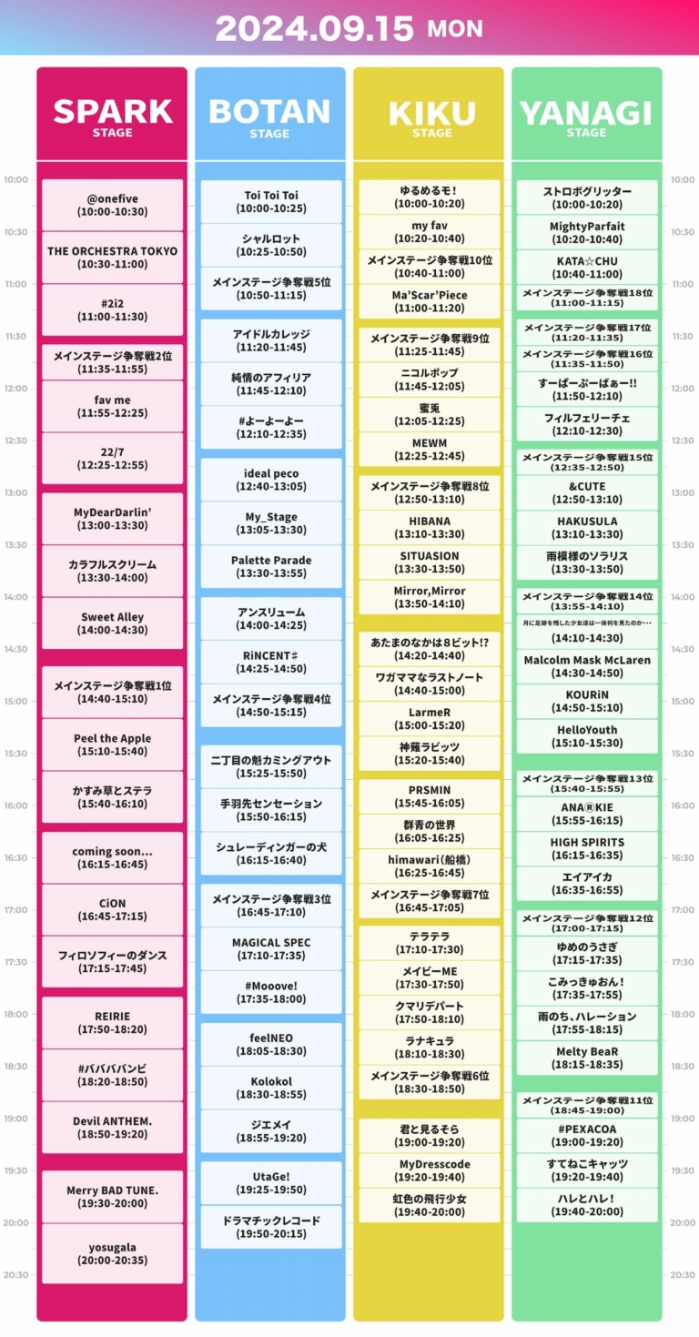 SPARK2025 in MAKUHARI | #2i2公式サイト